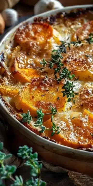 Gratin Dauphinois de Butternut